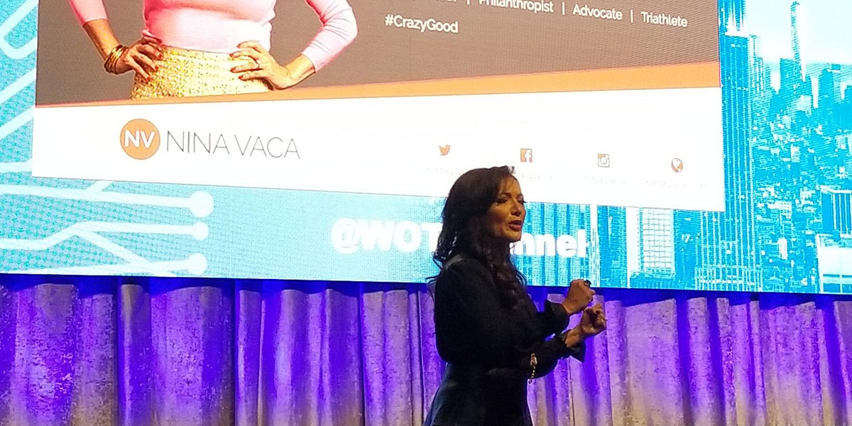 Nina Vaca inspires women in STEM at Women of the Channel Summit - Nina Vaca
